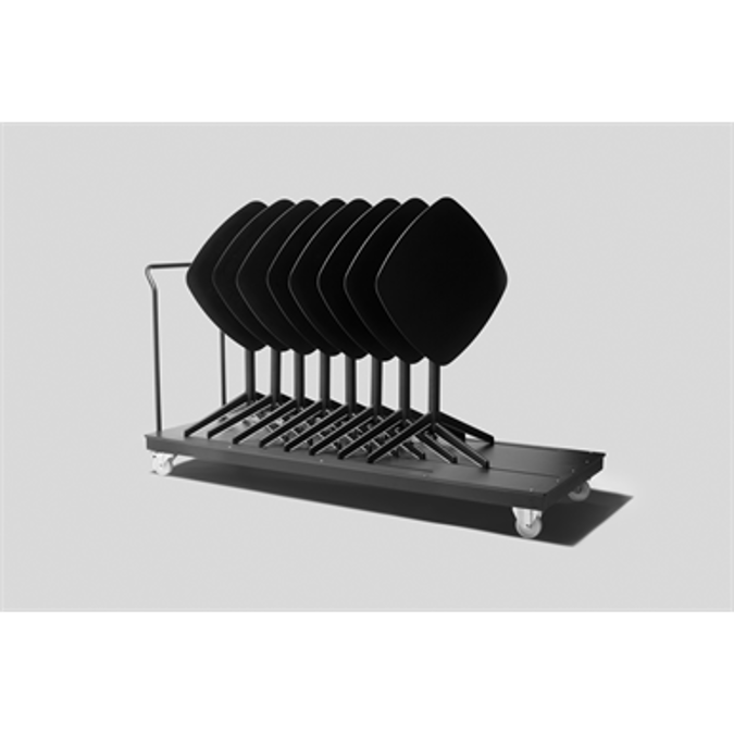 BIM objects - Free download! Pile table medium | BIMobject