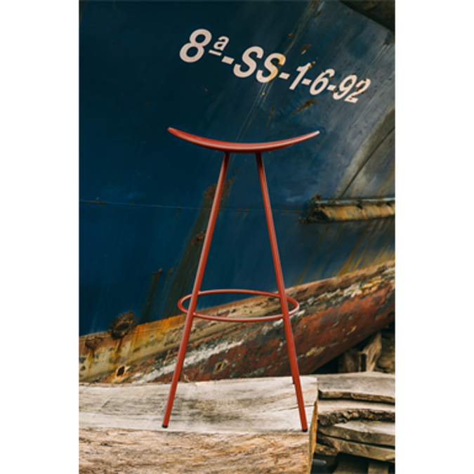 BIM objects - Free download! Coma 4L high stool | BIMobject