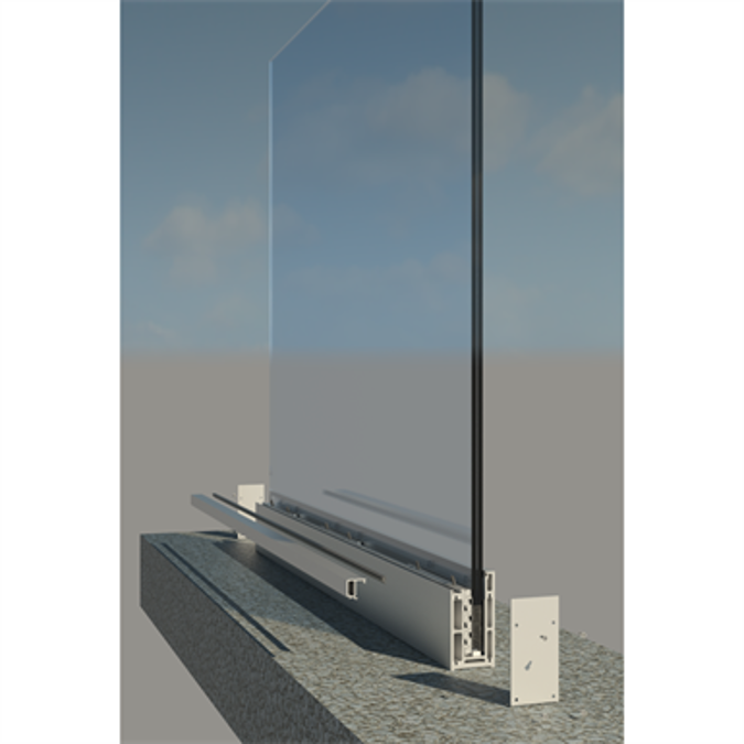 BIM objects - Free download! Nordic Railing Top Mounted Staircase ...