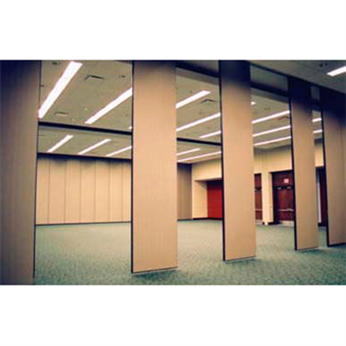 BIM objects - Free download! Operable Partition Model 741 16ft Manual ...