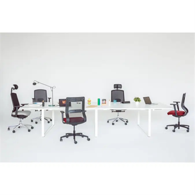 BIM objects - Free download! Tanya Task chair | BIMobject