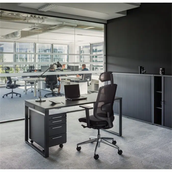 BIM objects - Free download! Sava Task chair | BIMobject