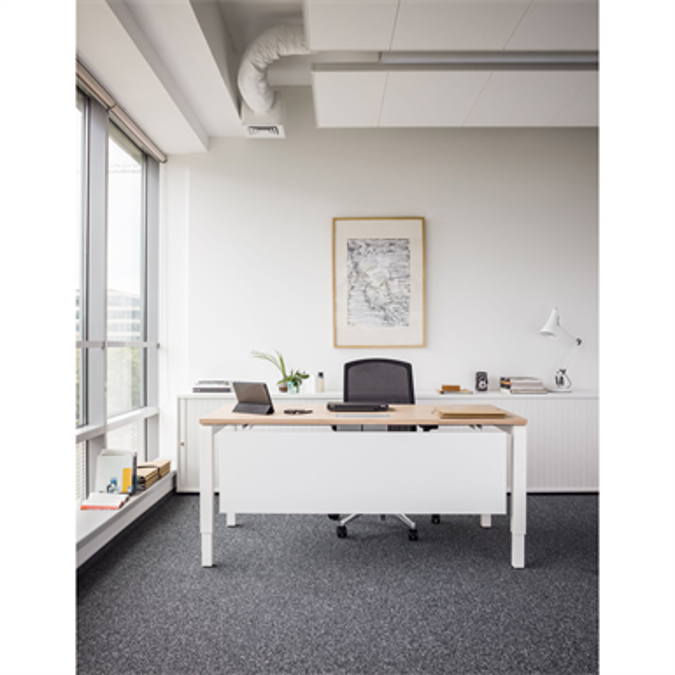 BIM objects - Free download! YAN desk | BIMobject