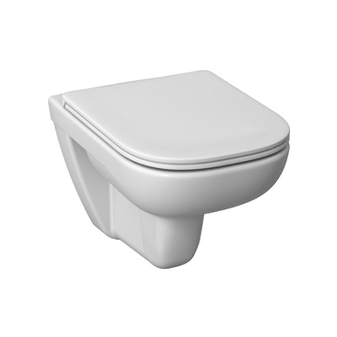 BIM objects - Free download! DEEP by JIKA Wall-hung WC washdown | BIMobject