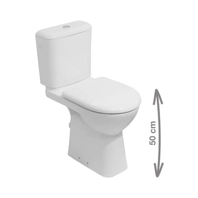 BIM objects - Free download! DEEP BY JIKA Floorstanding WC combi ...