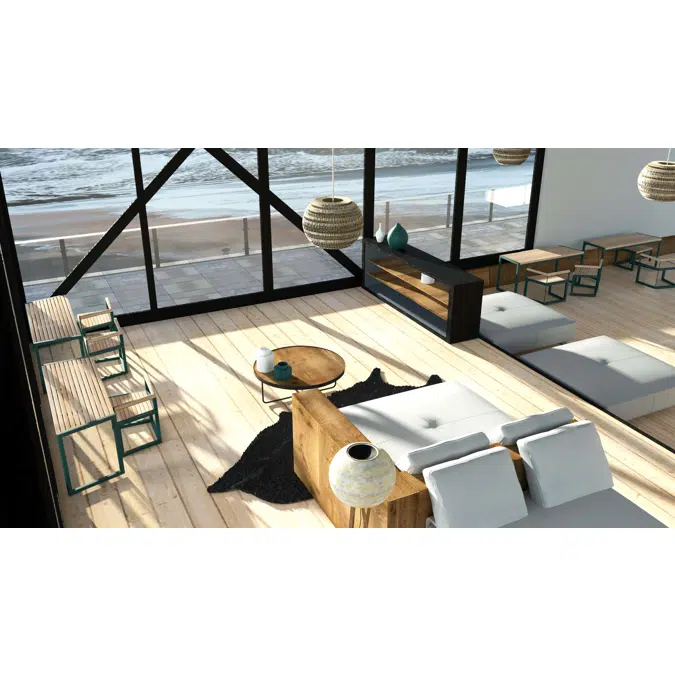 BIM objects - Free download! Christiania Table 4-6 Seats | BIMobject