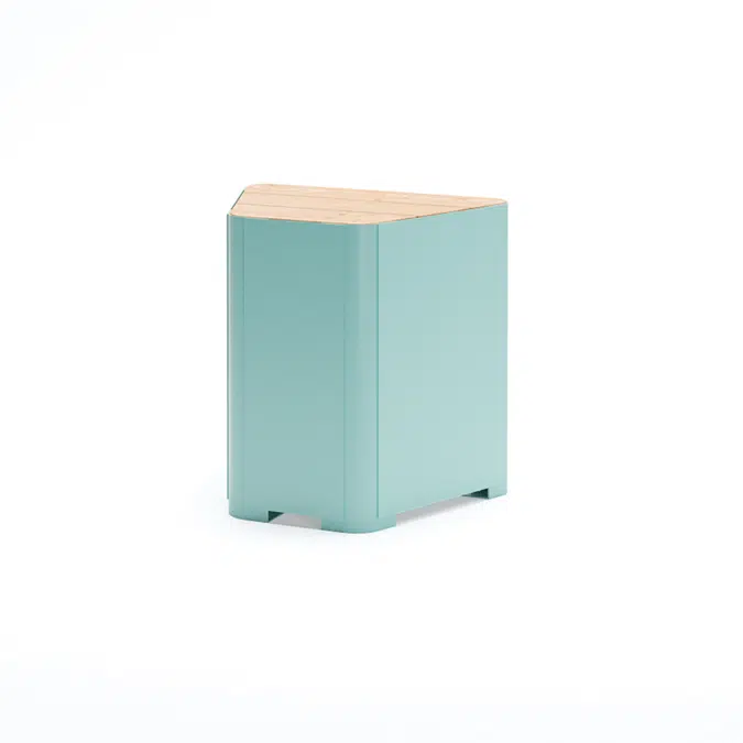 Objetos BIM - ¡Descarga gratis! Kødbyen High Stool 60 cm | BIMobject