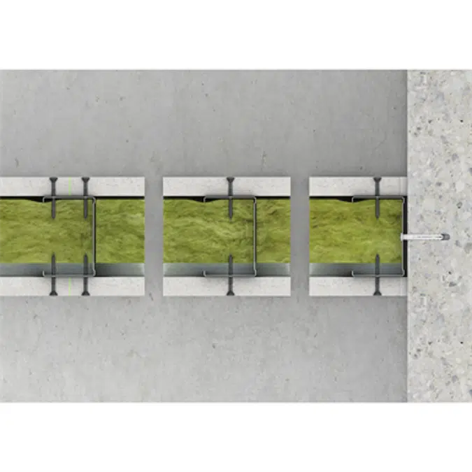 BIM objects - Free download! 1S21 100mm 60min 48dB 4450mm MW 70mm ...