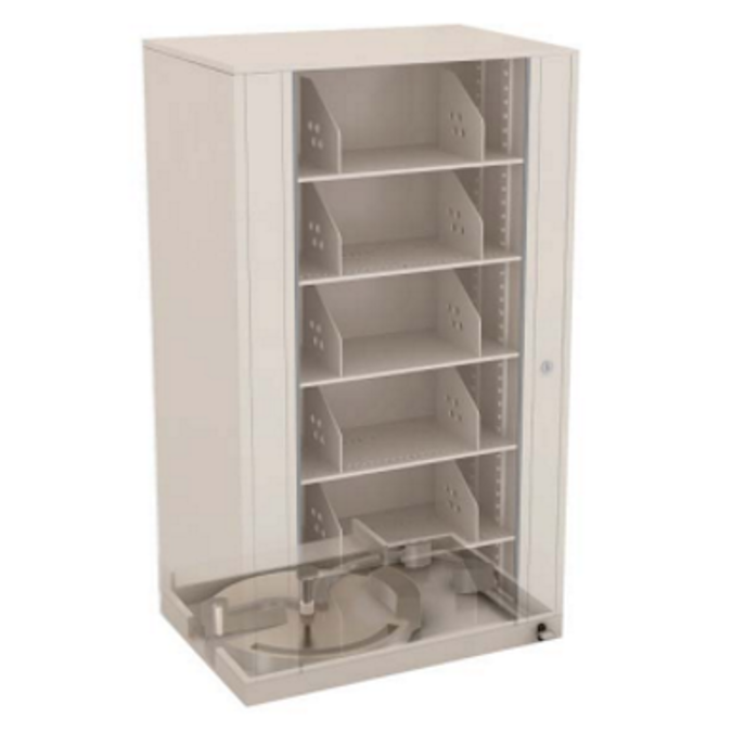 BIM objects - Free download! Times-2 Rotary Cabinets | BIMobject