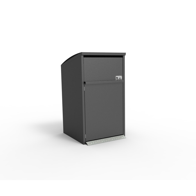 Objetos BIM - ¡Descarga gratis! Modul Solo, bin shelter, litter bin ...