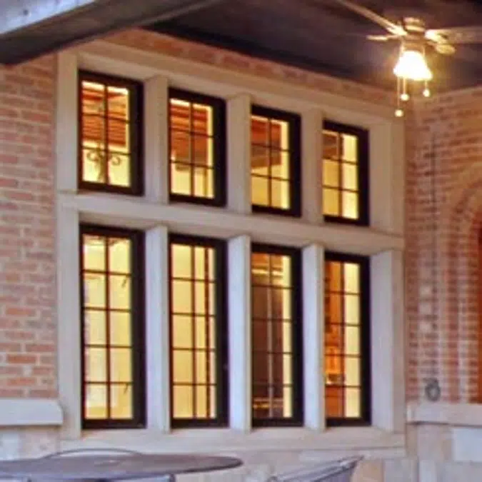 BIM objects - Free download! Ultra Series Push-Out Casement Windows ...