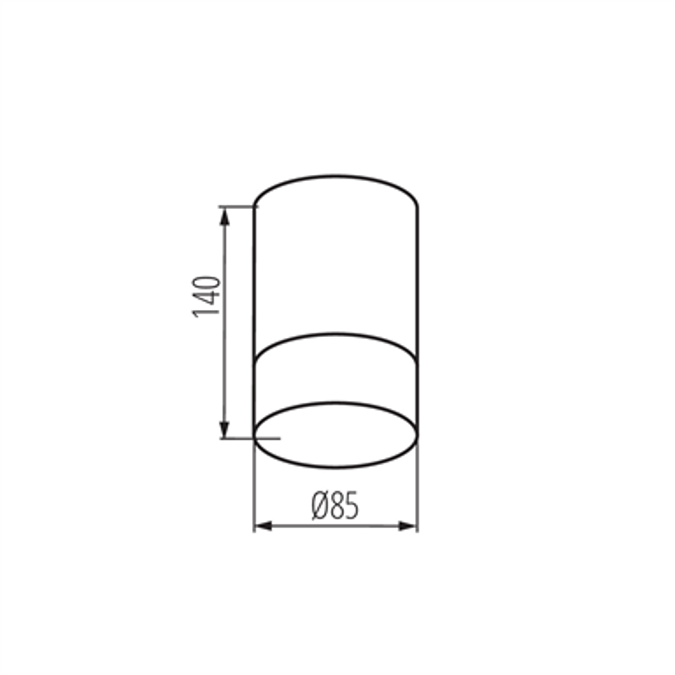 BIM objects - Free download! LUNATI GU10 W | BIMobject