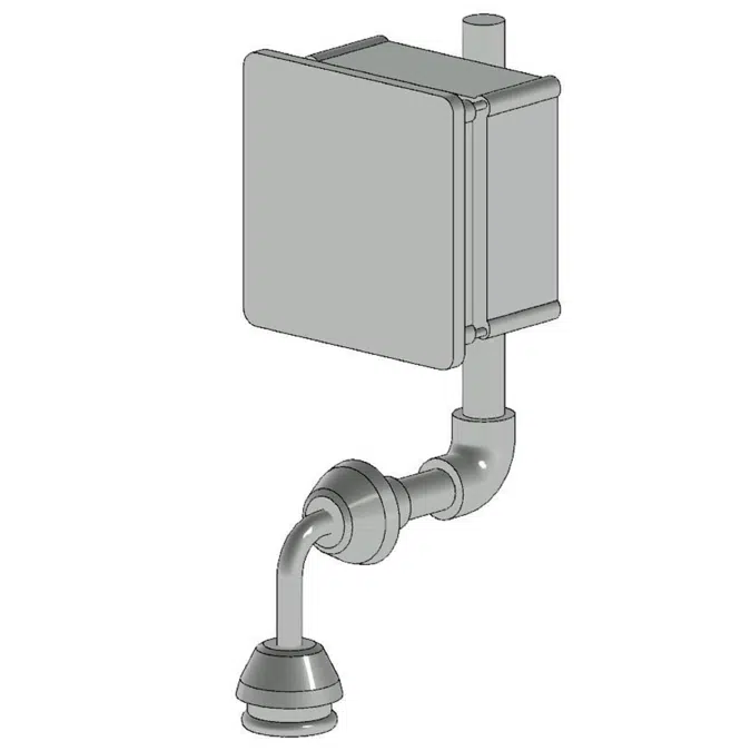BIM objects - Free download! American Standard Sensor Flush Valve ...