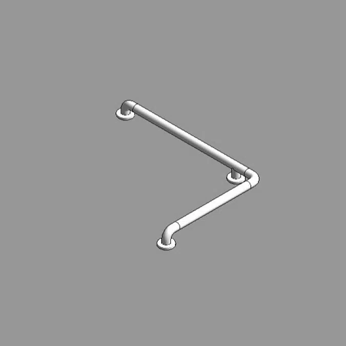 BIM objects - Free download! American Standard Grab bar Accessories L ...