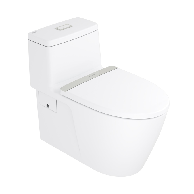 BIM objects - Free download! American Standard One-piece Toilet Acacia ...