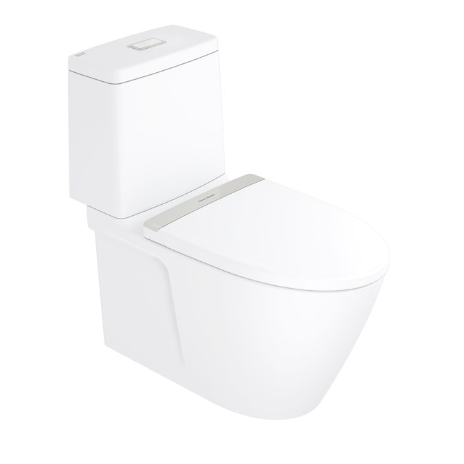 Objetos Bim - Download gratuito American Standard Close Coupled Toilet ...