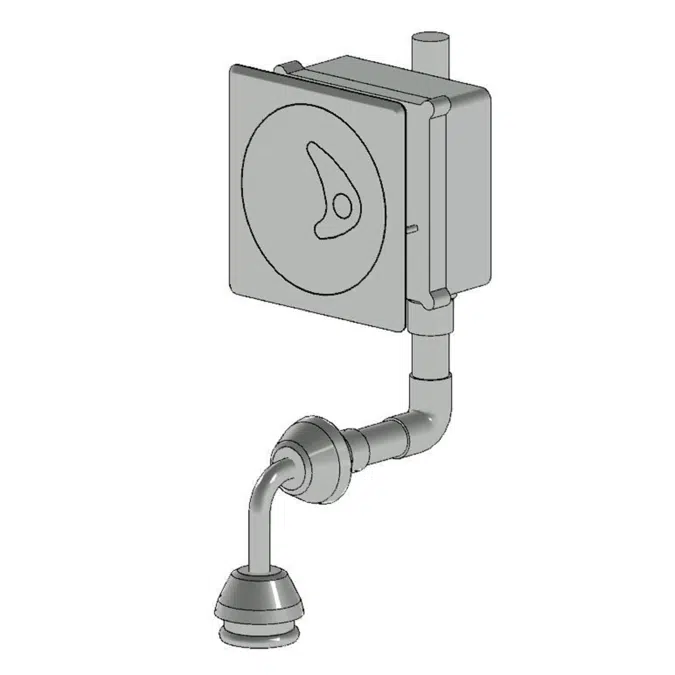 BIM objects - Free download! American Standard Sensor Flush Valve ...