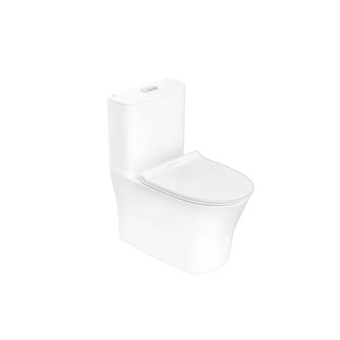BIM objects - Free download! American Standard Close Coupled Toilet ...