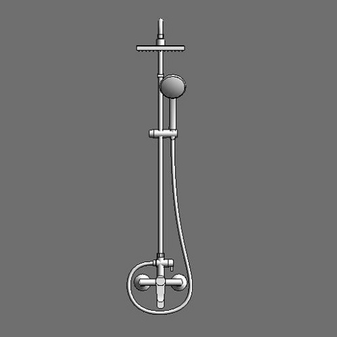 BIM objects - Free download! American Standard Bath&Shower Faucets ...