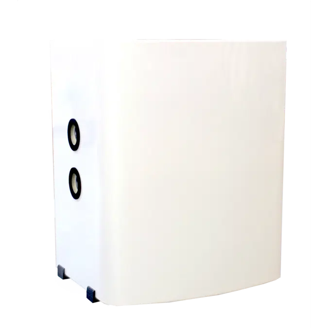 BIM objects - Free download! Heat pump cold buffer storage tank PS 50/ ...