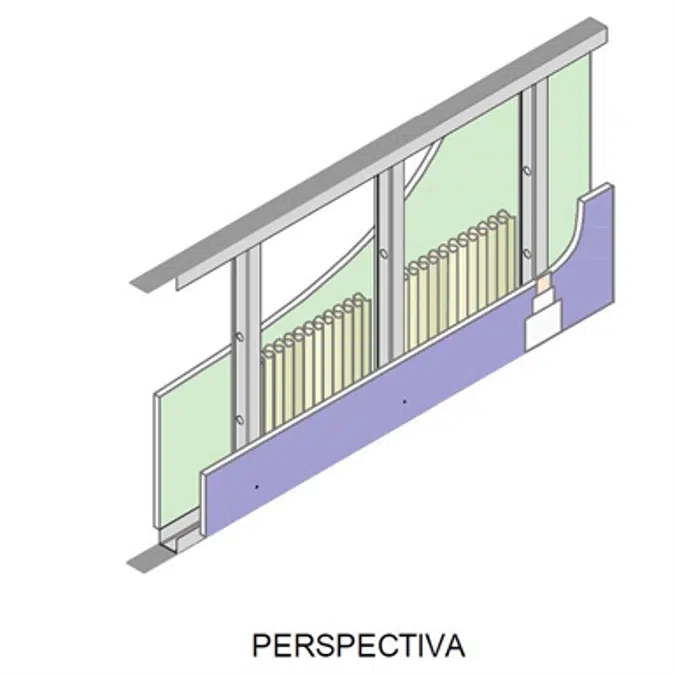 BIM objects - Free download! HYDRO Wall 95-70-400-ST12,5+GRH12,5-BR ...