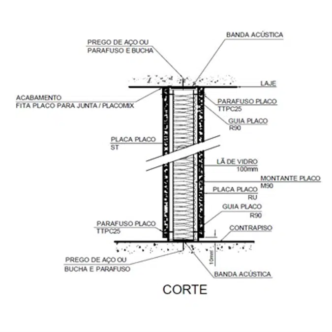 BIM objects - Free download! HYDRO Wall 115-90-400-ST12,5+RU12,5-BR ...