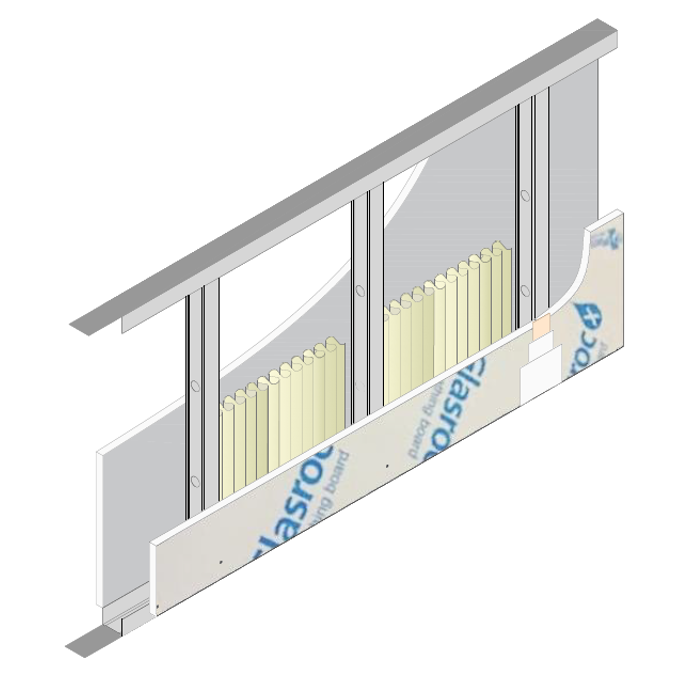 BIM objects - Free download! Wall_Placo-Brasil_BR_73-48-400-GRX12,5 ...