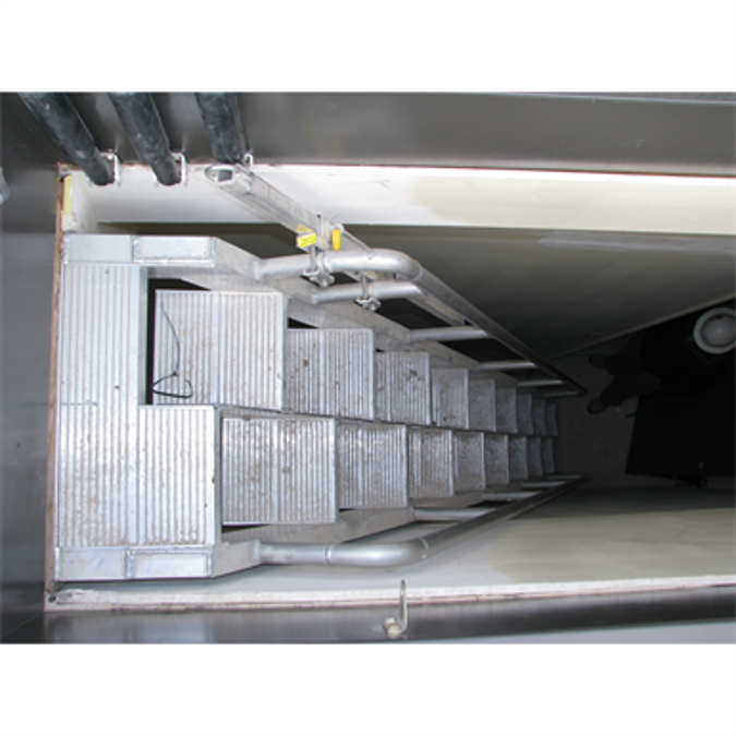 MetaData.Title Aluminum Alternating Tread Ladder To Hatch | BIMobject