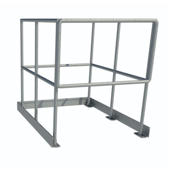 BIM objects - Free download! Aluminum Guard Rail Systems | BIMobject
