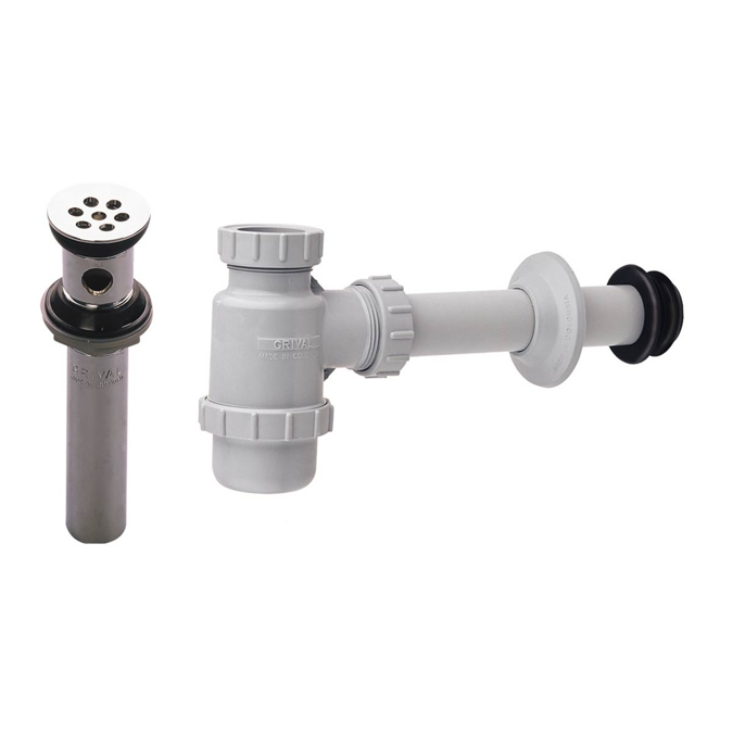 BIM objects - Free download! Desag Sencillo Rebs+Sifon Botella | BIMobject