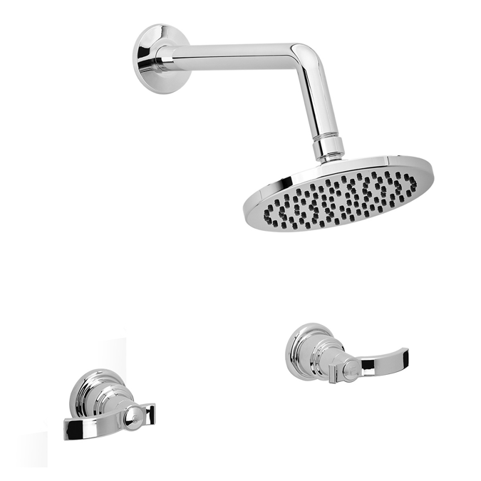 Objetos BIM - ¡Descarga gratis! Ducha Arce 8 pulgadas con regadera ...