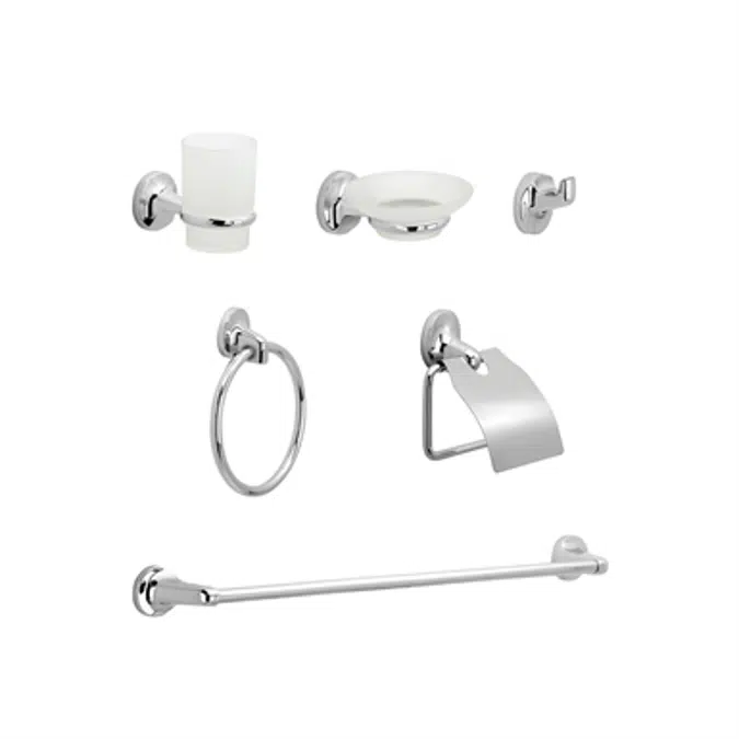 BIM objects - Free download! Kit Accesorios Palermo 6 Piezas | BIMobject