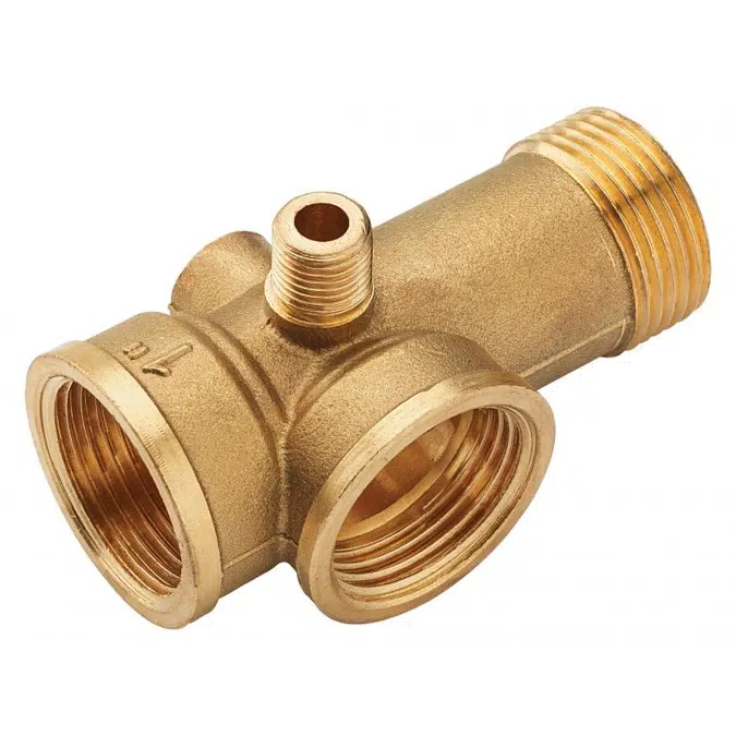 BIM objects - Free download! TEE coupling with five ways | BIMobject