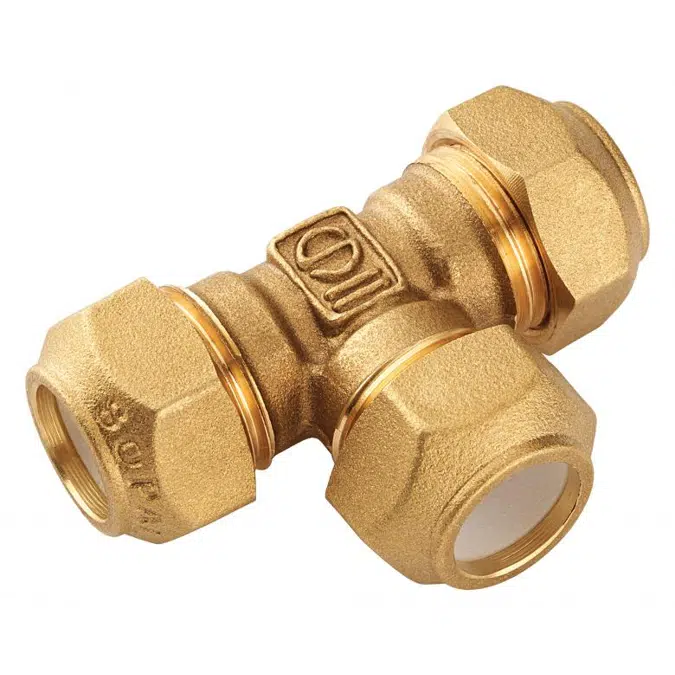 BIM objects - Free download! TEE coupling with PTFE ring | BIMobject