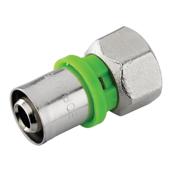 BIM objects - Free download! Female straight press coupling | BIMobject