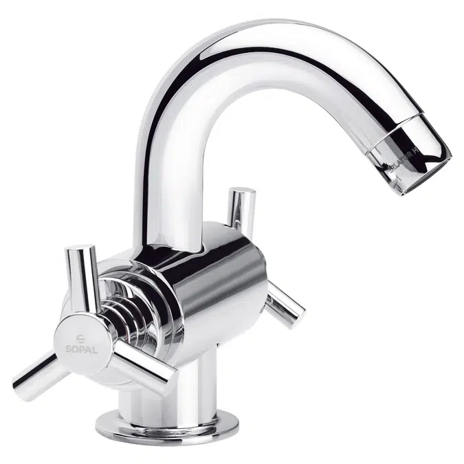 BIM objects - Free download! Hand wash mixer MONASTIR | BIMobject