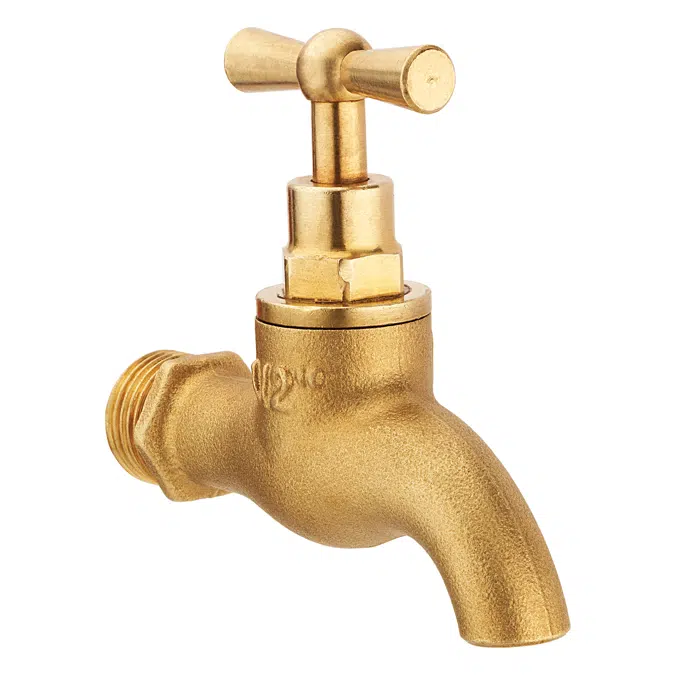 BIM objects - Free download! Yellow garden tap | BIMobject