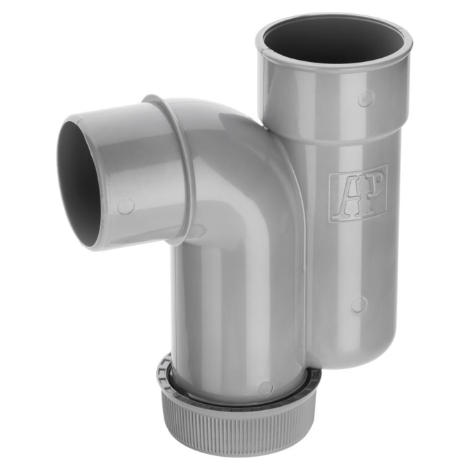 Objetos BIM - ¡Descarga gratis! Washing-machine siphon | BIMobject