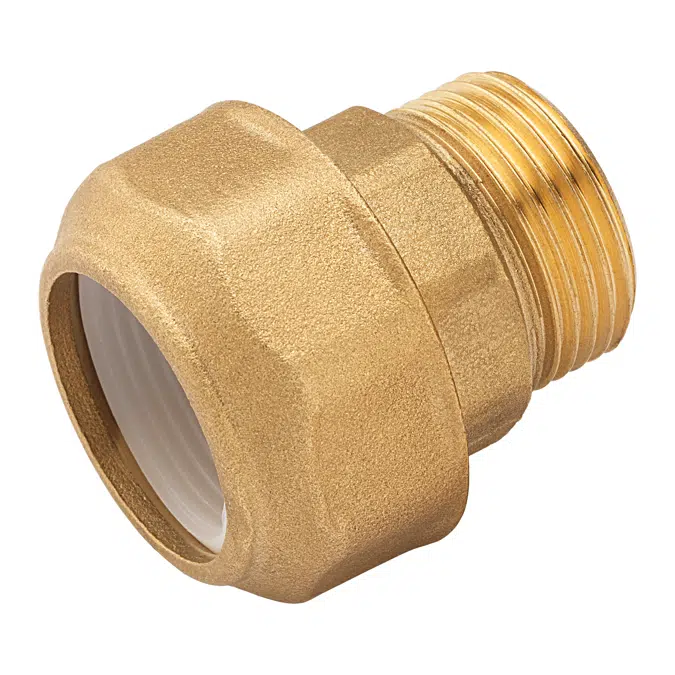 BIM objects - Free download! ASTAFLO straight male coupling | BIMobject