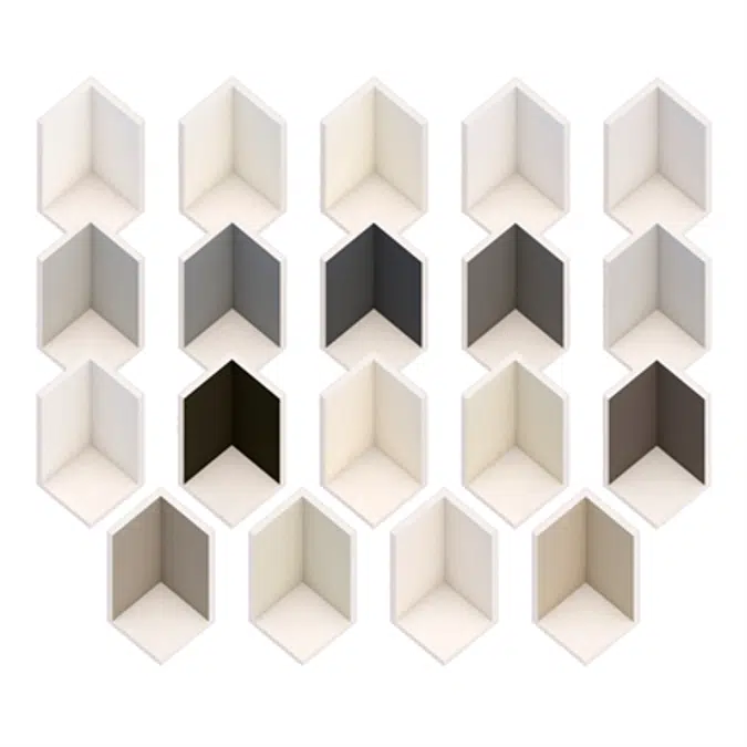 BIM objects - Free download! FACADE COLOURS 1 2 | BIMobject