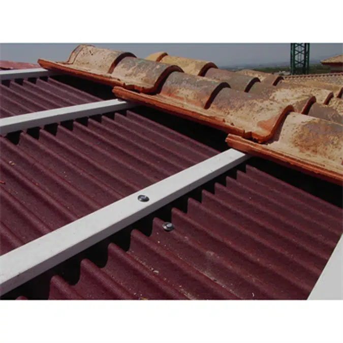 BIM objects - Free download! Onduline ETICS for concrete-slab roofs ...