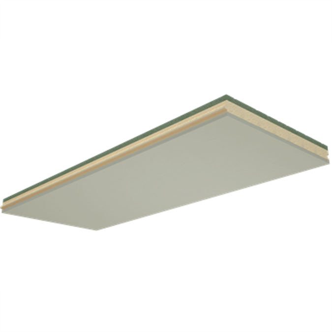 BIM objects - Free download! ONDUTHERM Sandwich Panel with interior ...
