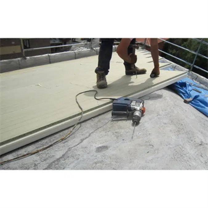 BIM objects - Free download! Onduline ETICS for concrete slab roofs ...