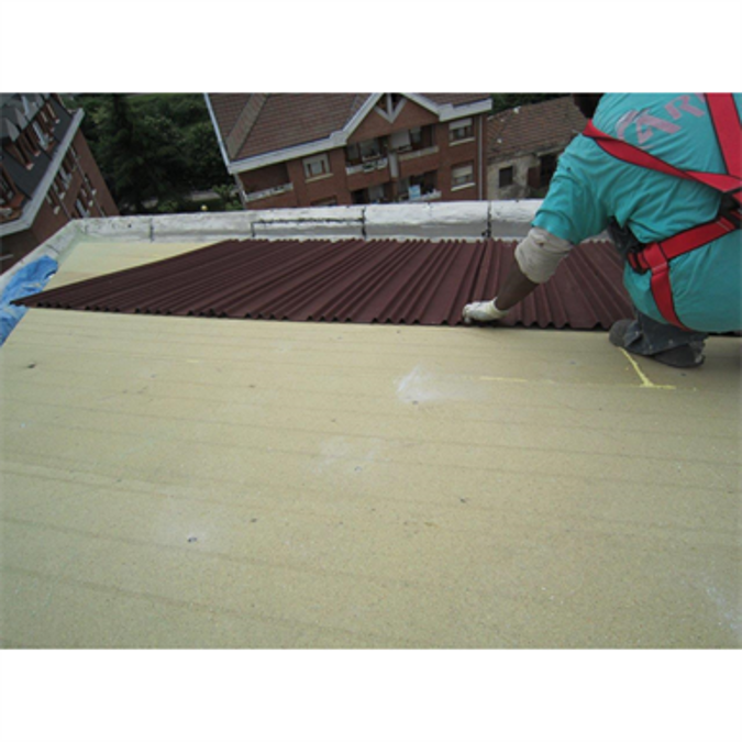 BIM objects - Free download! Onduline ETICS for concrete slab roofs ...