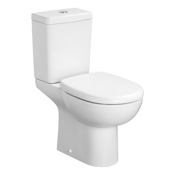 Objetos BIM - ¡Descarga gratis! Profile 21 Close Coupled WC Pan | BIMobject