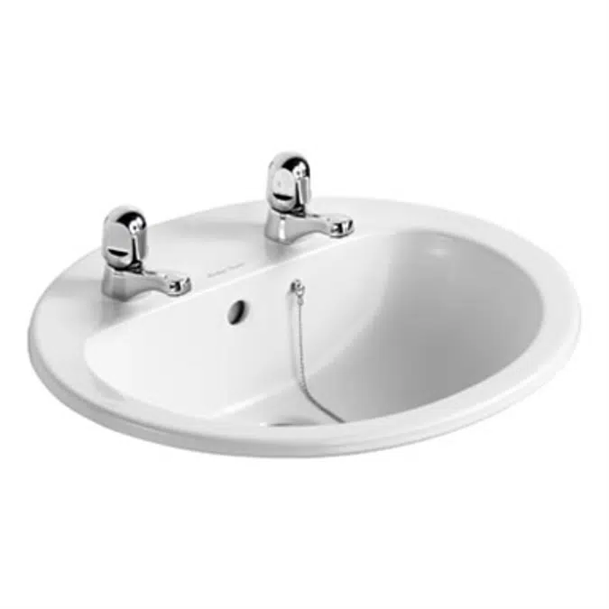 BIM objects - Free download! orbit 21 55cm Countertop Washbasin 2 ...