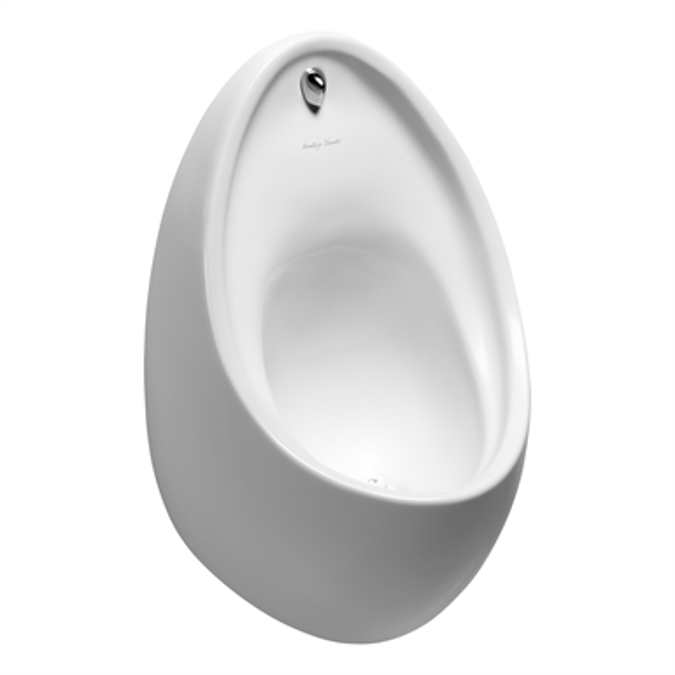 BIM objects - Free download! Contour Urinal 67cm Back Inlet Concealed ...