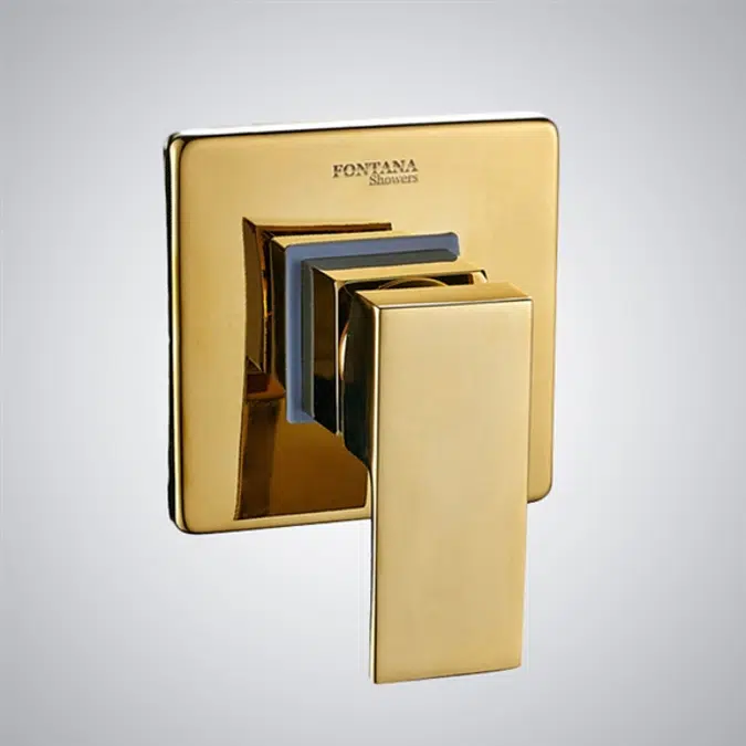 Bim Objects Free Download Fontana Square Wall Mounted Solid Brass 1