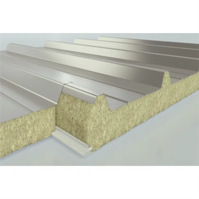 BIM objects - Free download! ISOPAN Isofire Roof | BIMobject