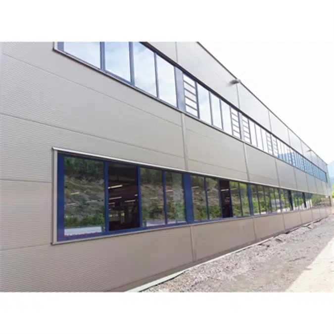 Objetos BIM - ¡Descarga gratis! Brucha fire protection facade panel ...